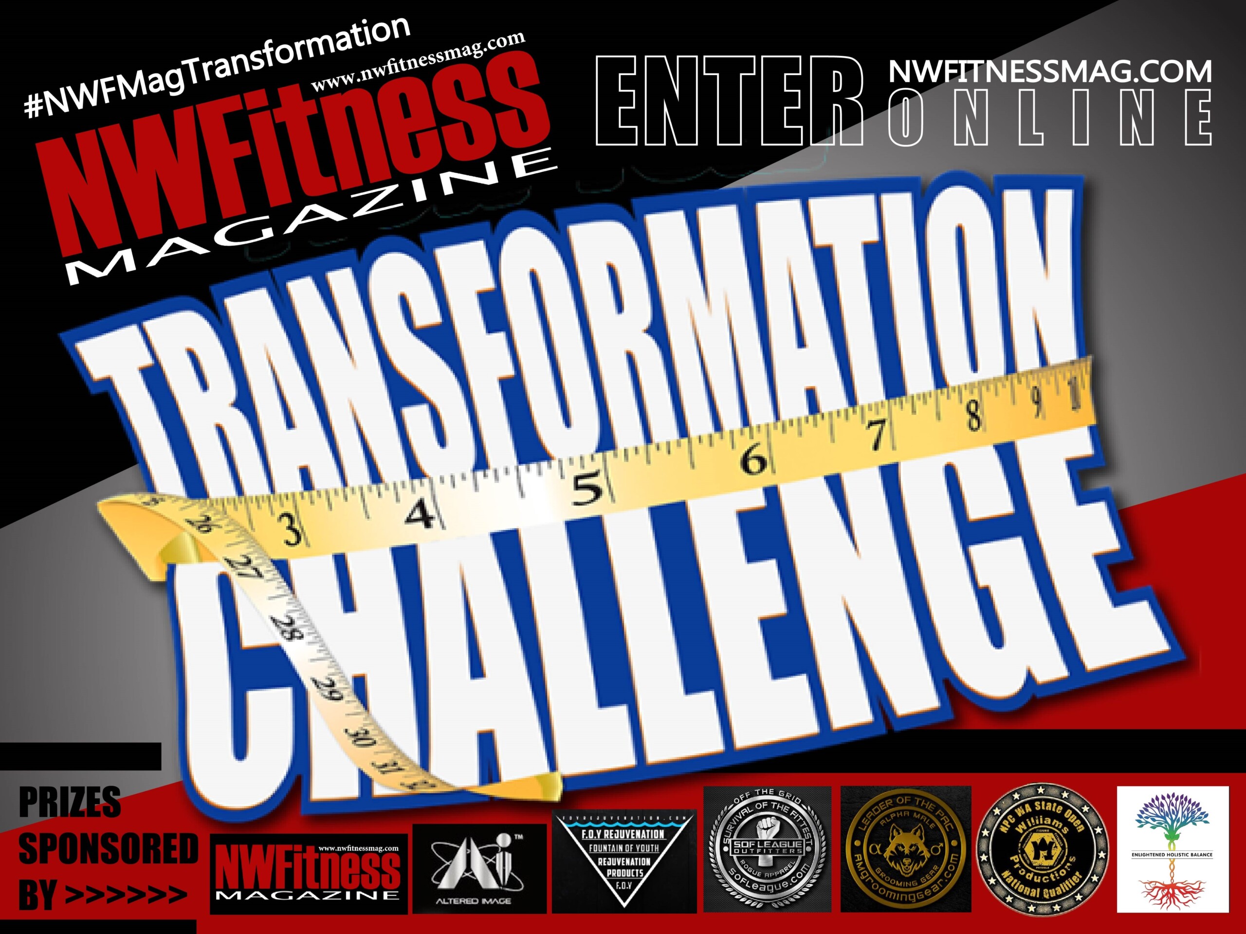 Transformation challenge with logos – NW Fitness Magazine